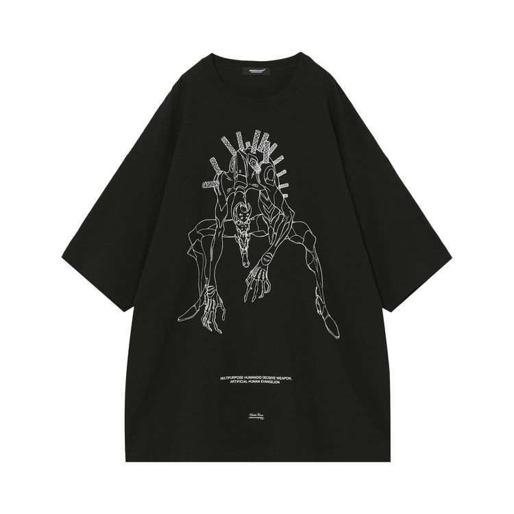 Buy Undercover Eva Print T-Shirt 'Black' - UC2A4882 BLAC | GOAT