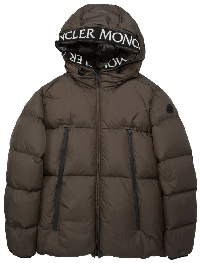 Moncler Montcla Matte Puffer Jacket 'Dark Brown' | GOAT