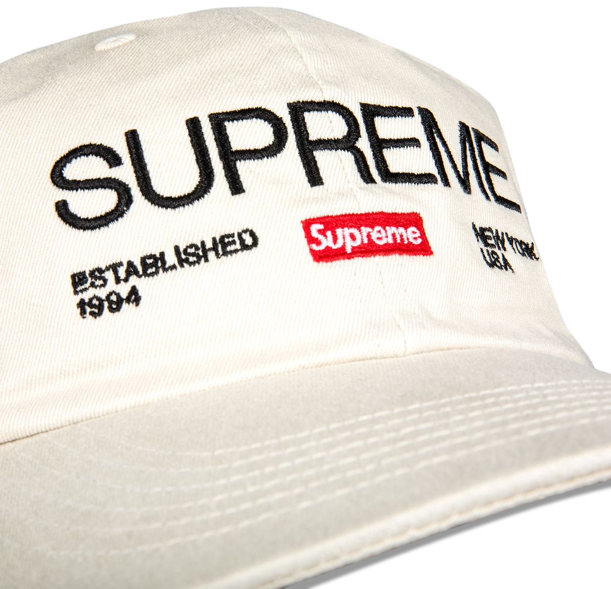 Buy Supreme Est. 1994 6-Panel 'Stone' - FW21H131 STONE | GOAT