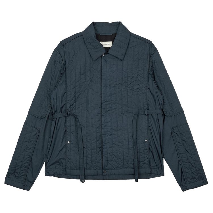 Buy Craig Green Quilted Skin Jacket 'Ocean Blue' - CGAW21CWOJKT09 OCEA ...