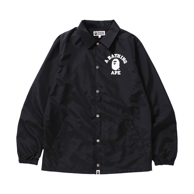 Buy BAPE Multi Camo College Coach Jacket 'Black' - 1G80 140 021 BLACK ...