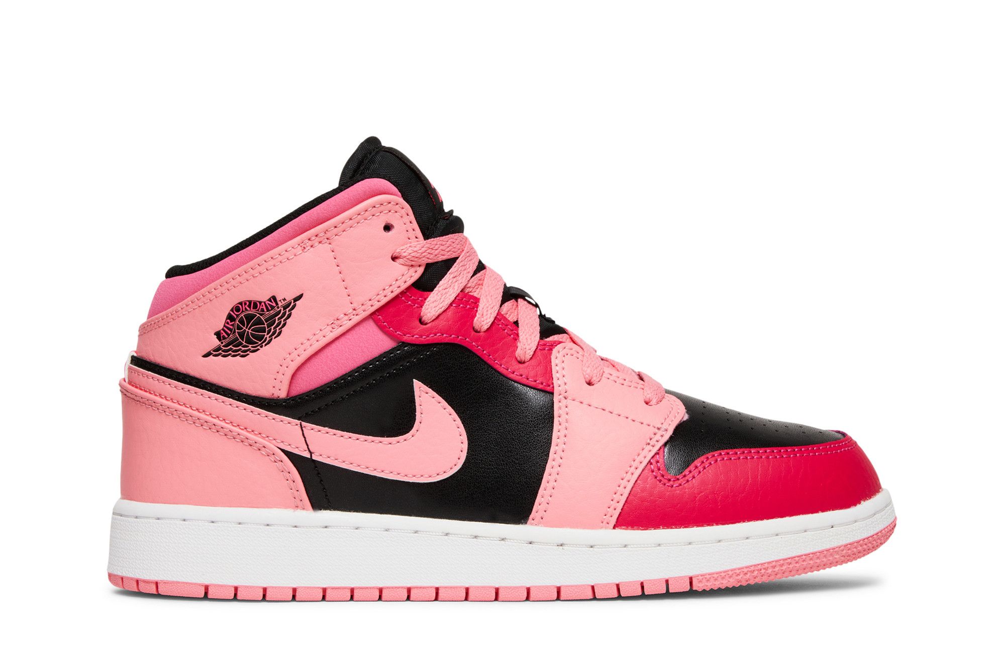 Buy Air Jordan 1 Mid GS 'Coral Chalk' - 554725 662 | GOAT