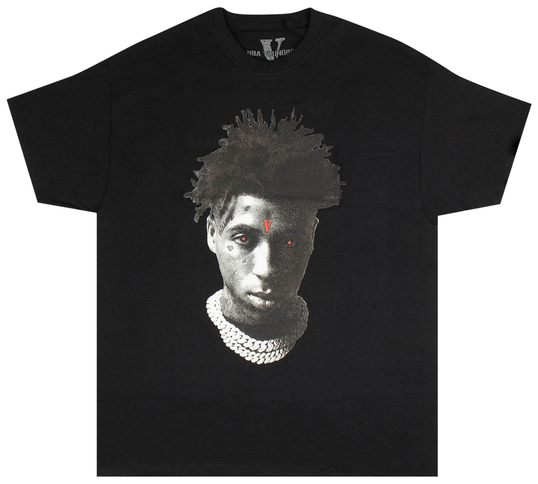 Buy Vlone x NBA YoungBoy Reaper T-Shirt 'Black' - 1020 100000103NYRT ...