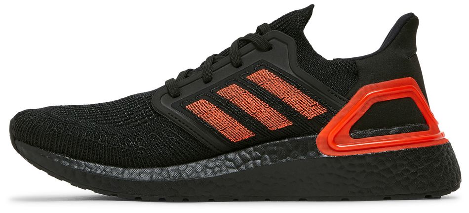 Buy Adidas UltraBoost 20 'Black Solar Red' - EG0698 | GOAT