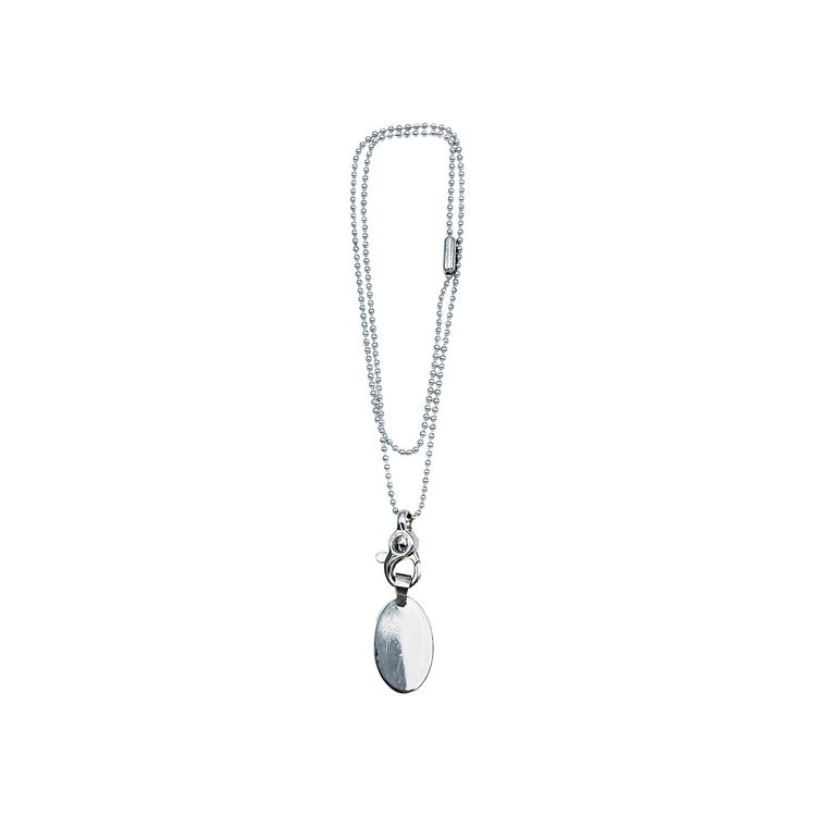 Buy Martine Ali Zen Tag Drop Chain 'Silver' - MA2132131 SS FW21 | GOAT