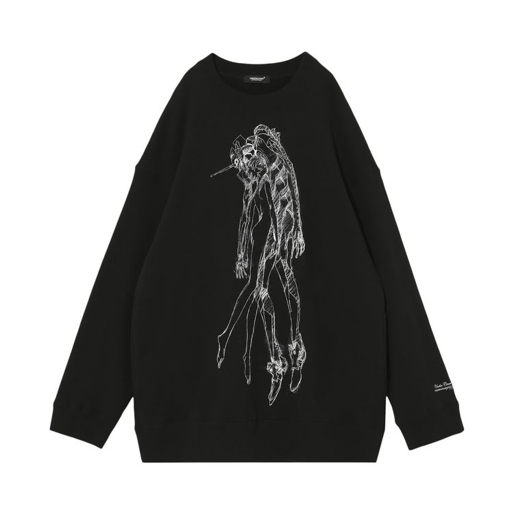 Buy Undercover EVA Sweatshirt 'Black' - UC2A4885 BLAC | GOAT