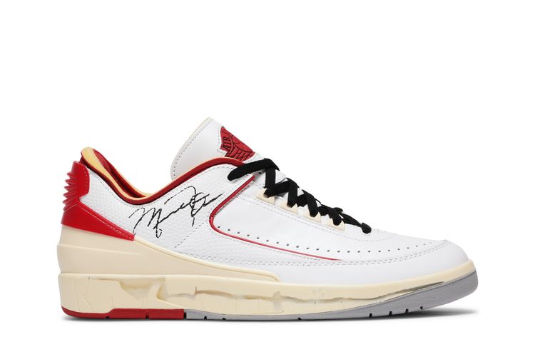 Buy Off-White x Air Jordan 2 Retro Low SP 'White Varsity Red' - DJ4375 ...