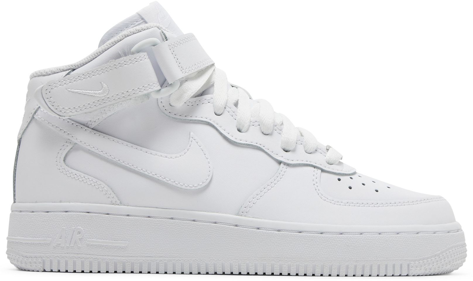 Buy Nike Air Force 1 Mid LE GS 'Triple White' - DH2933 111 | GOAT