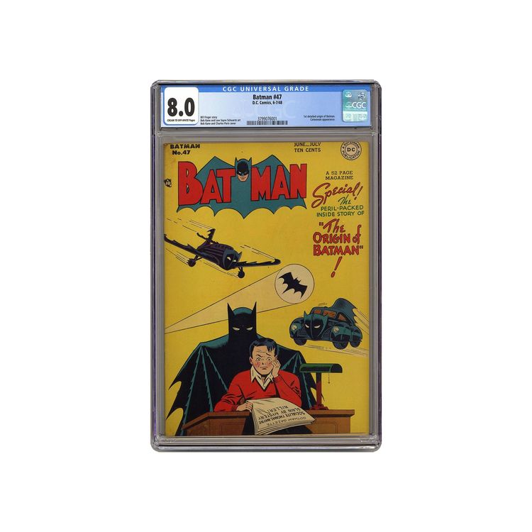 Buy Pre-Owned DC Comics Vintage 1948 Batman Issue #47 'Multicolor ...