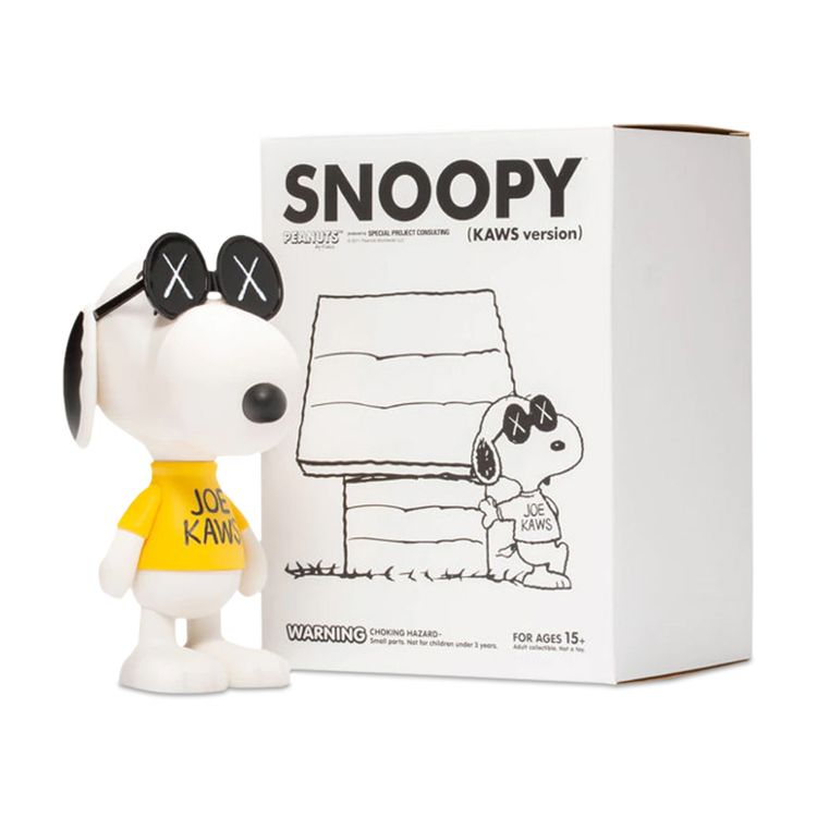Buy KAWS x Peanuts Joe Snoopy Vinyl Figure 'White' - 3929 100001101PJSV ...