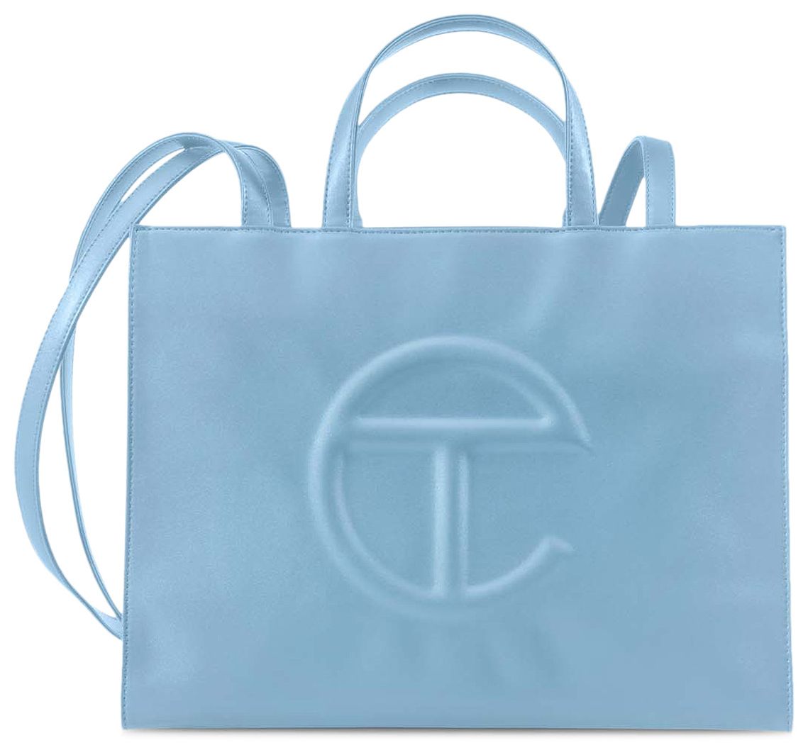 Buy Telfar Medium Shopping Bag 'Pool Blue' - TF 012 PB M 006 | GOAT