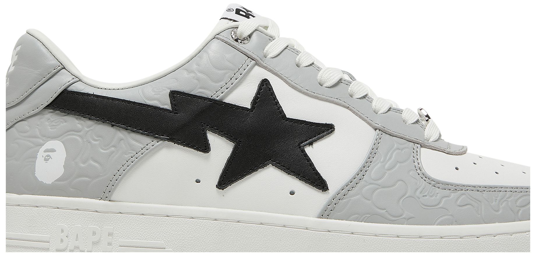 Buy Bapesta Low M2 'White Grey' - 1H70191002 WHT | GOAT