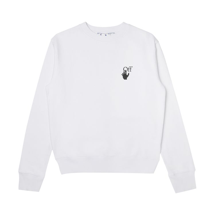 Buy Off-White Caravaggio Lute Slim Crewneck 'White ...