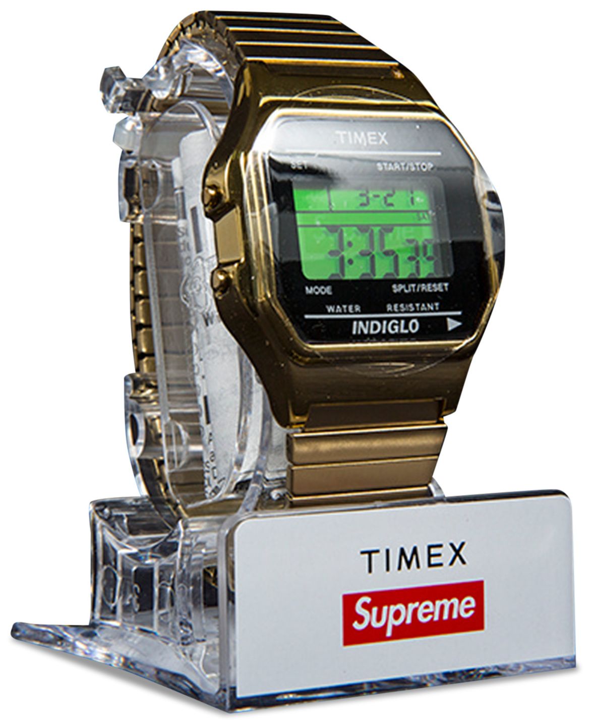 Buy Supreme Timex Digital Watch 'Gold' - FW19A9 GOLD | GOAT