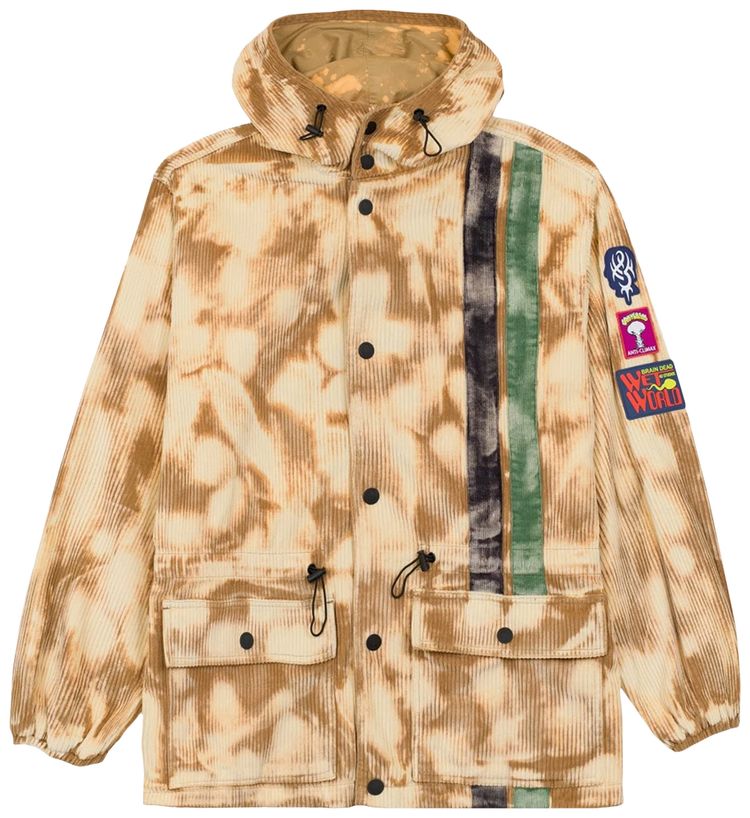 Buy Brain Dead Hooded Corduroy Racing Jacket 'Cream ...