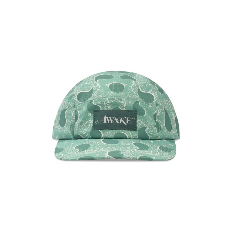 Buy Awake NY Big Paisley 5 Panel Cap 'Green' - AWK FW21 HT003 GREE | GOAT