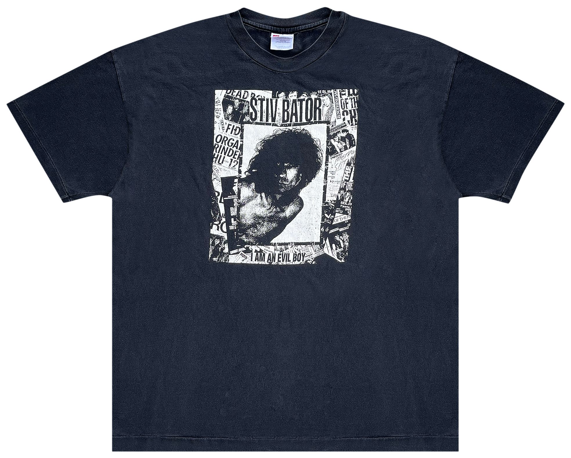 Buy Vintage Stiv Bator Tee 'Black' - 2903 100000103V1SB BLAC | GOAT