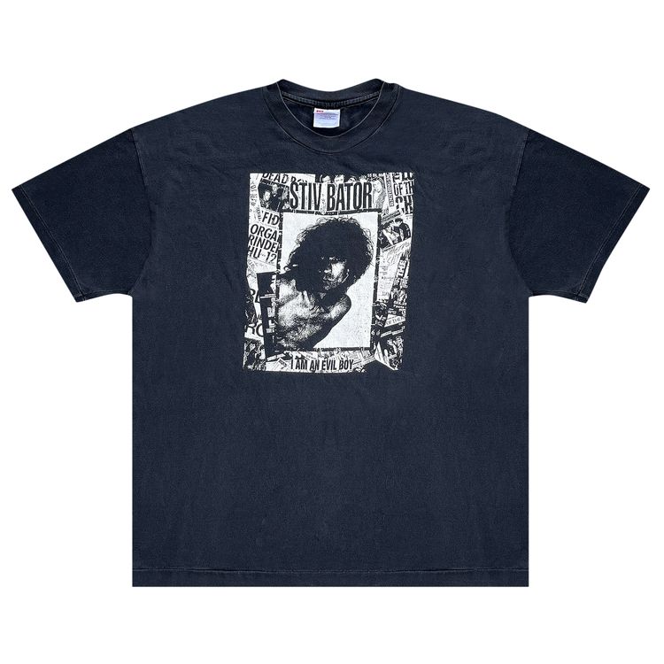 Buy Vintage Stiv Bator Tee 'Black' - 2903 100000103V1SB BLAC | GOAT