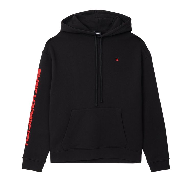 Buy Raf Simons Synchronicity Hoodie 'Black' - 212 M165B 0099 | GOAT
