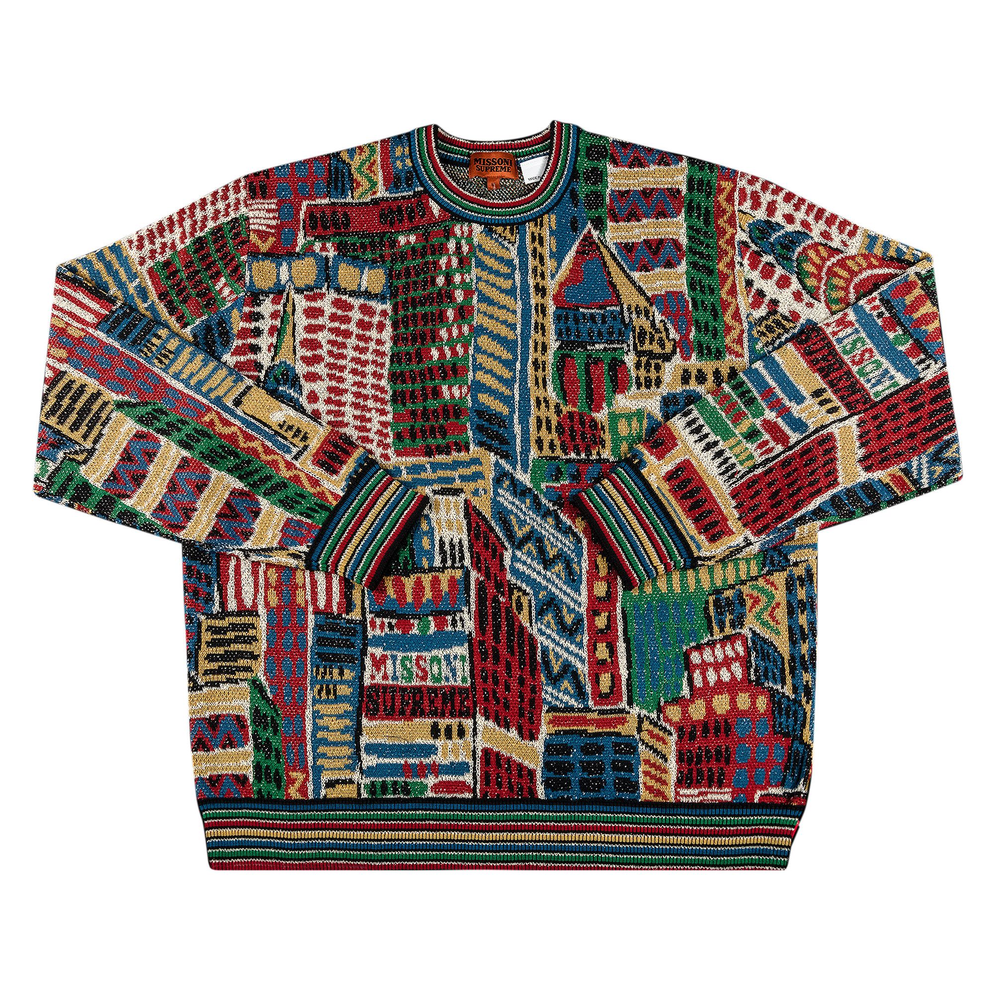 Buy Supreme x Missoni Sweater 'Burgundy' - FW21SK28 BURGUNDY Buy Supreme x Missoni Sweater 'Burgundy' - FW21SK28 BURGUNDY