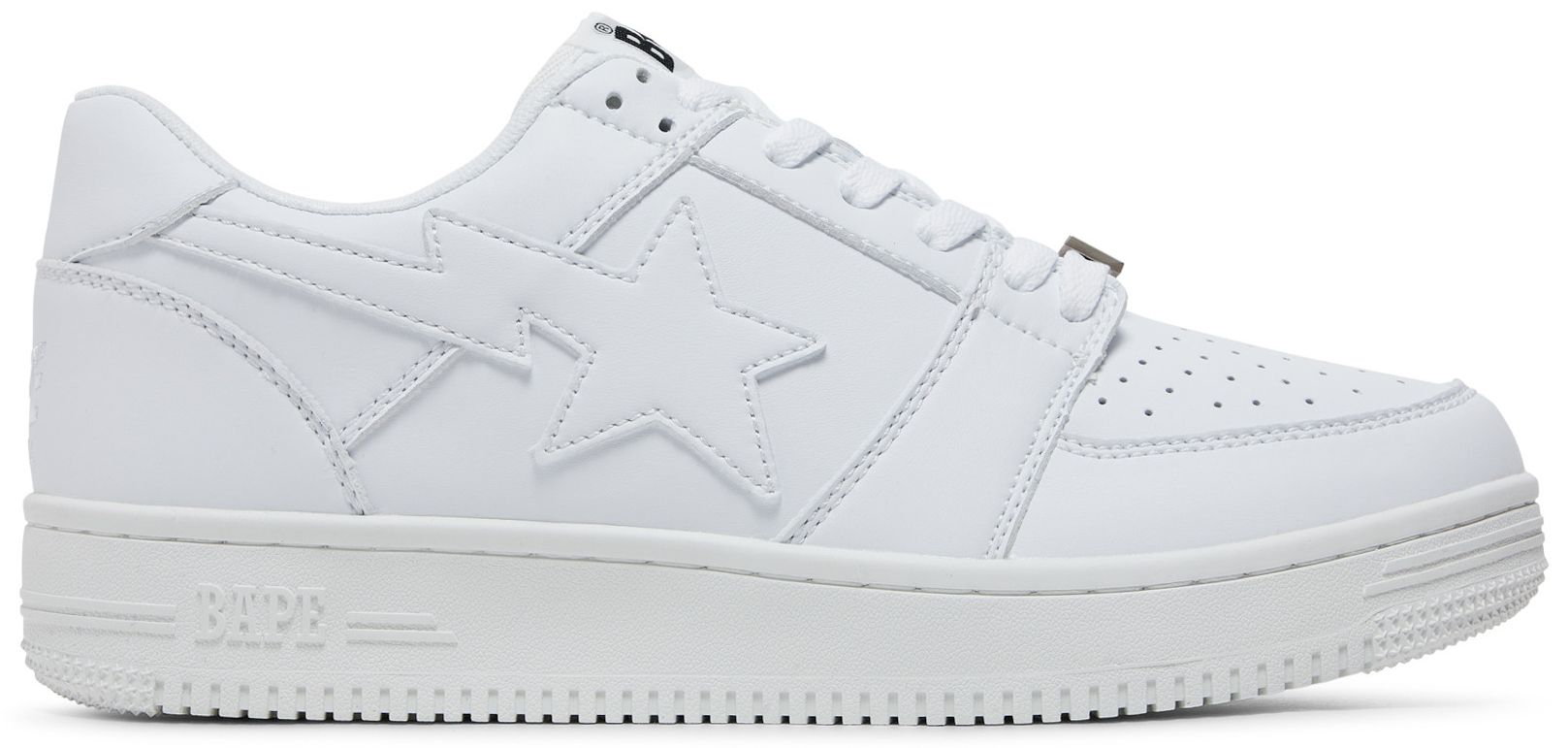 Buy Bapesta Low 'White' - 1H30191010 WHT | GOAT