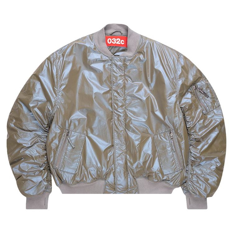 Buy 032C Oversized Bomber Jacket 'Mother Of Pearl' - FW21 W 4012 MOTH ...