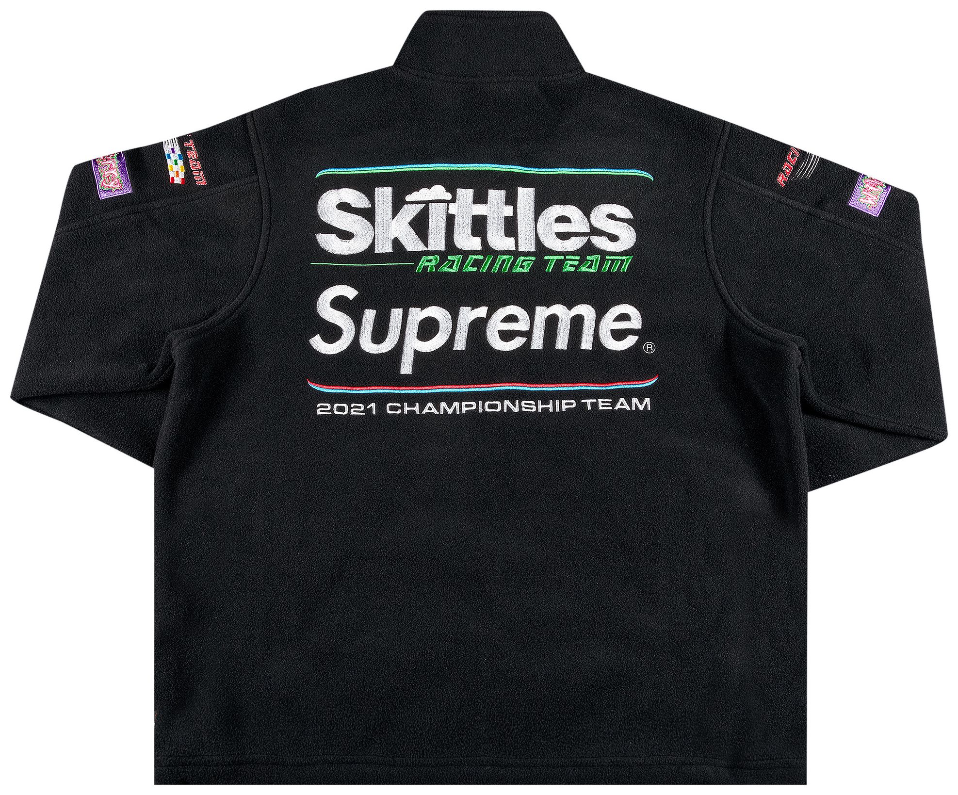 Buy Supreme x Skittles x Polartec Jacket 'Black' - FW21J33 BLACK | GOAT