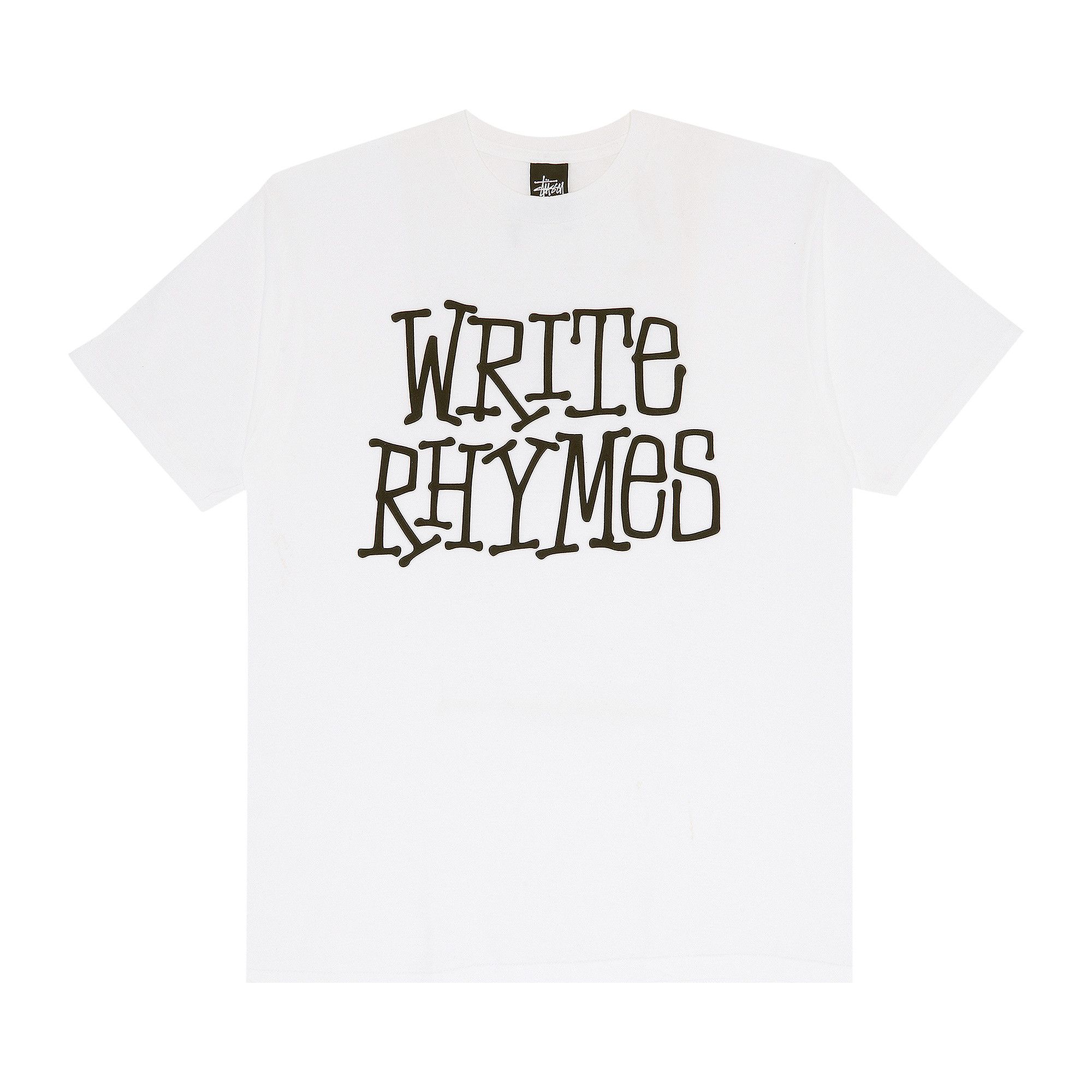 Buy Stussy Write Rhymes 'White' - 3902215 WHIT | GOAT