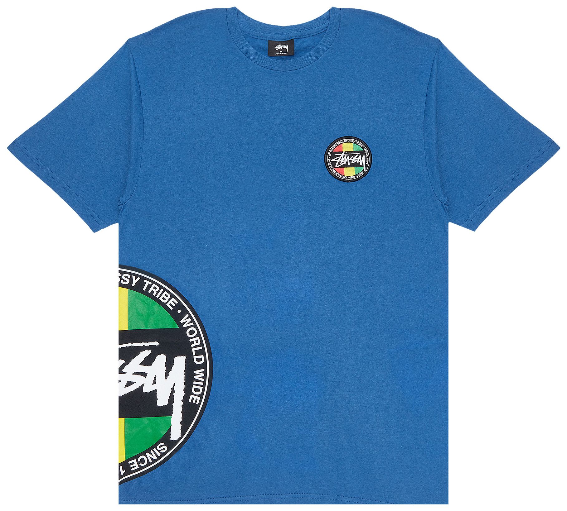 Buy Stussy Big Dot Tee 'Blue' - 1903637 BLUE | GOAT