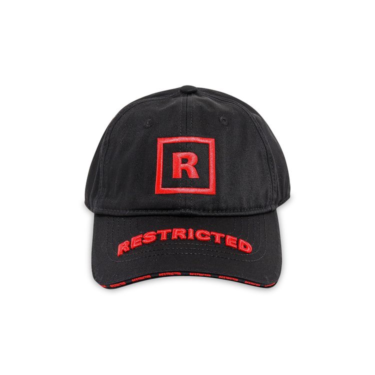 Buy Vetements 18+ Restricted Cap 'Black' - UA52CA800R BLAC | GOAT