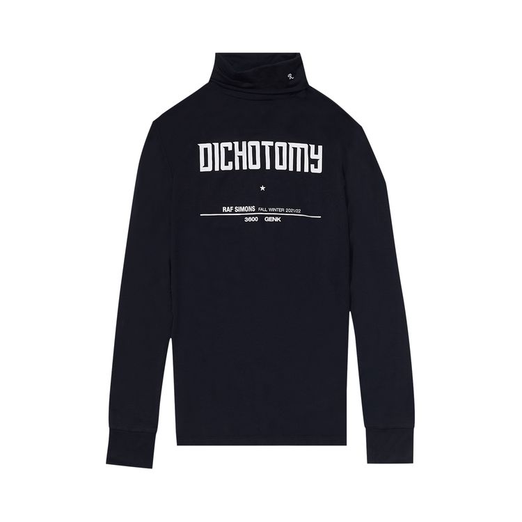 Buy Raf Simons Synchronicity Turtleneck Top 'Black' - 212 M147 0099 | GOAT