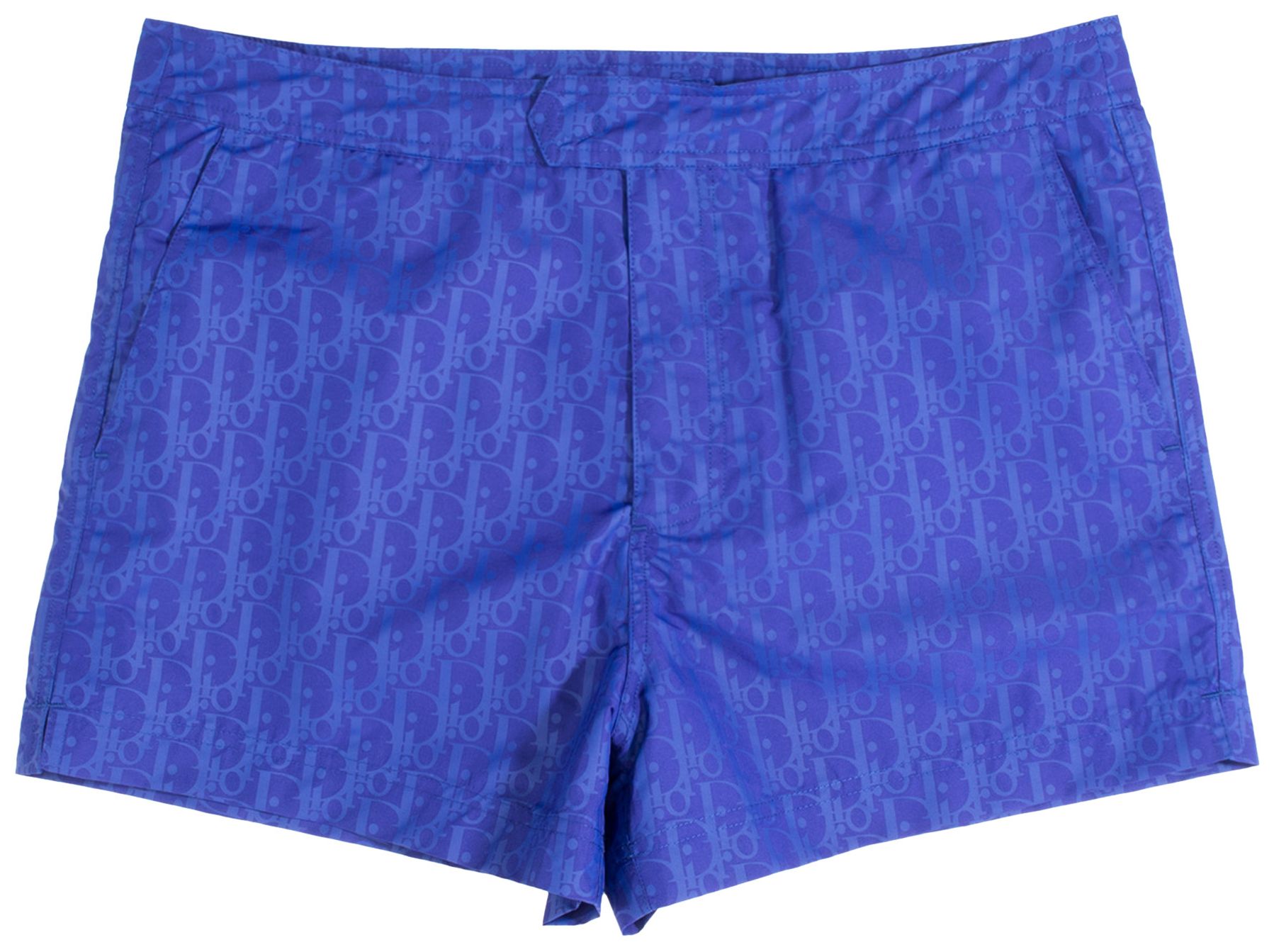 Buy Dior Oblique Swim Shorts 'Blue' - 193B104AB041 C585 | GOAT