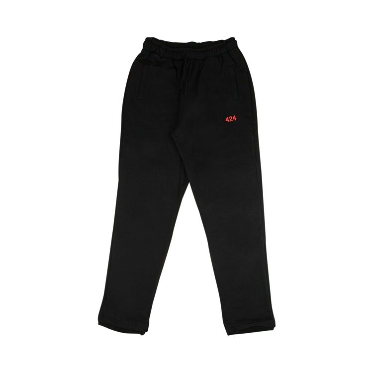 Buy 424 Logo Sweatpants 'Black' - FF8FMT02CP JE049 999 | GOAT