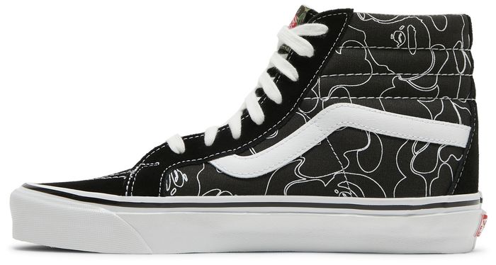 Buy BAPE x Vans Sk8-Hi 38 DX 'Lined Camo' - VN0A38GF7BG | GOAT UK