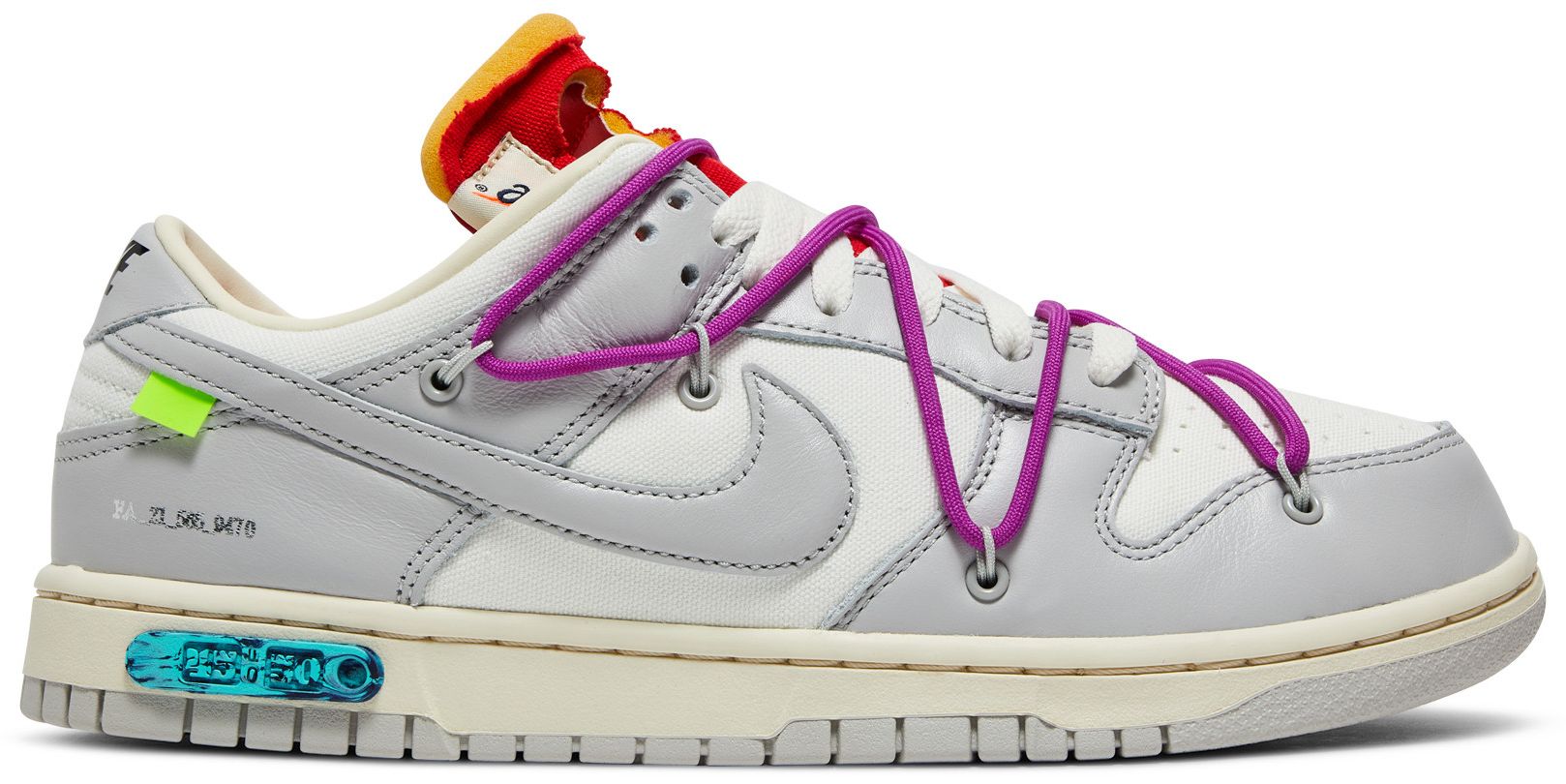 Buy Off-White x Nike Dunk Low 'Lot 45 of 50' - DM1602 101 | GOAT