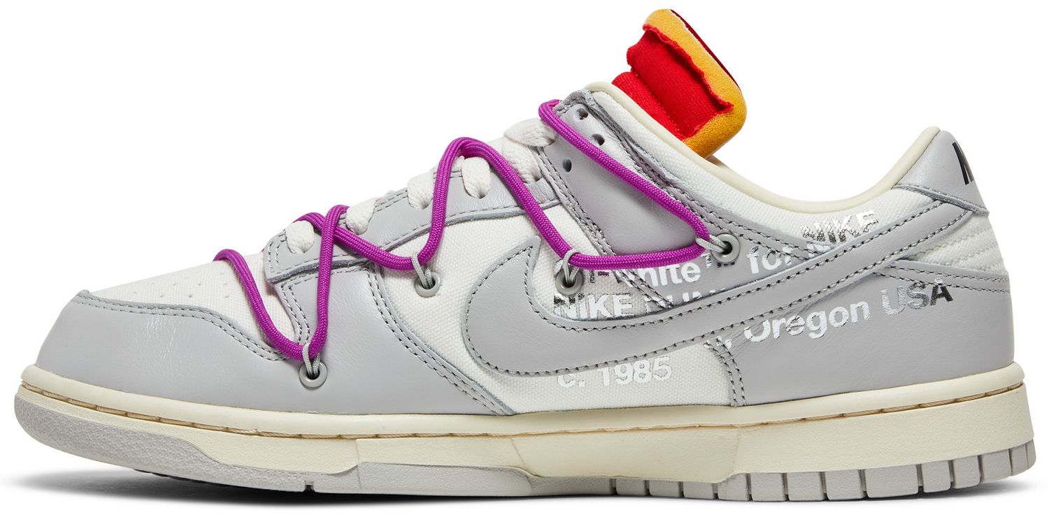 Buy Off-White x Nike Dunk Low 'Lot 45 of 50' - DM1602 101 | GOAT