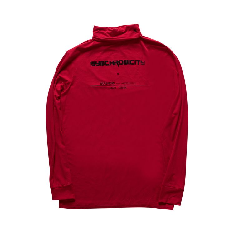 Buy Raf Simons Synchronicity Turtleneck 'Red' - 212 M147 19016 0030 | GOAT