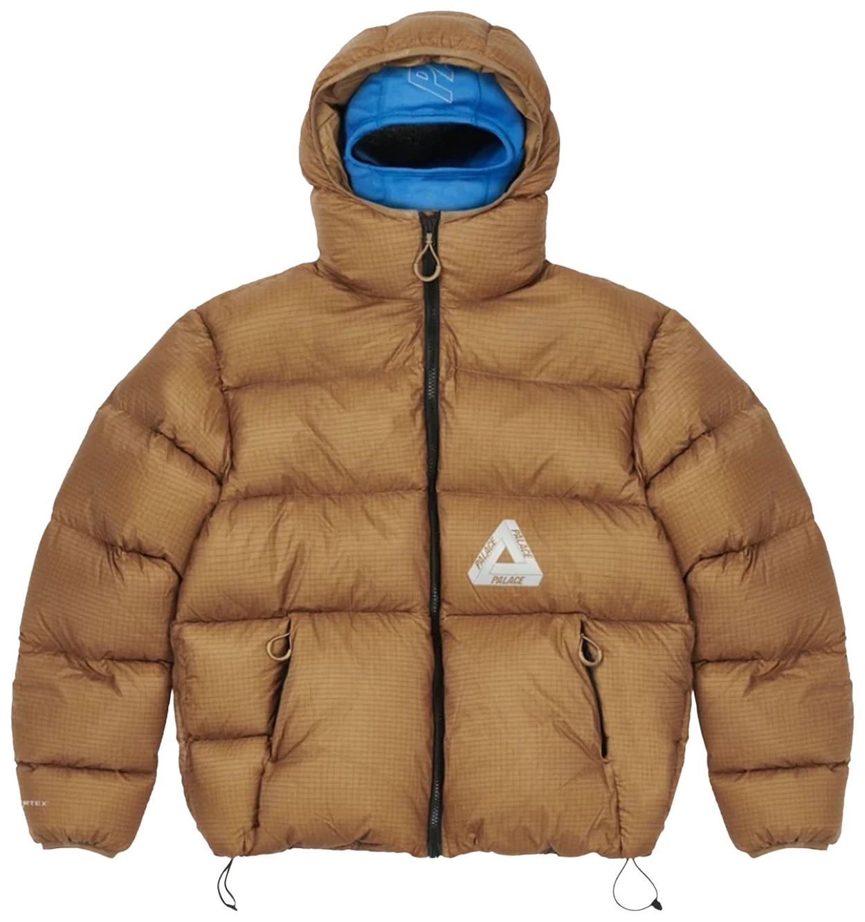 Buy Palace Pertex Balaclava Puffa 'Fawn' - P21JK007 | GOAT CA