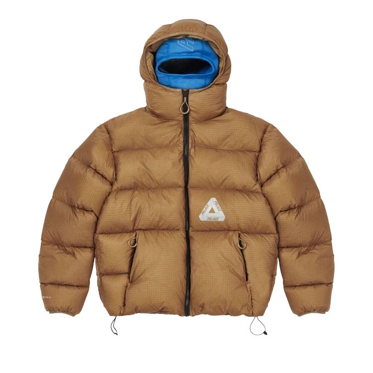 Buy Palace Pertex Balaclava Puffa 'Fawn' - P21JK007 | GOAT IT