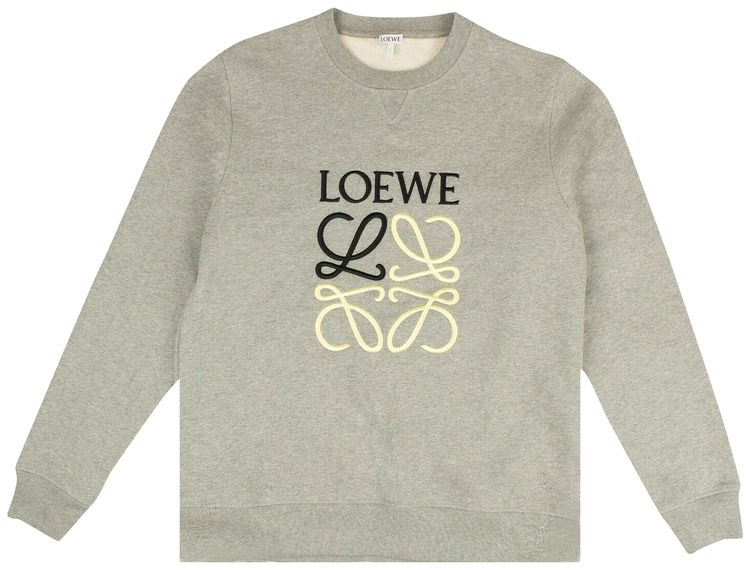 Buy Loewe Logo Pullover 'Grey' - H526Y24J01 | GOAT AU