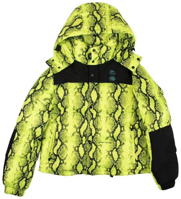 Buy Off-White Snake Puffer 'Fluorescent Yello' - OMED015R20D530016200 ...