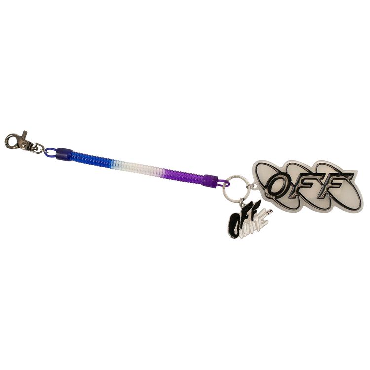 Buy Off-White Bungee Key Ring 'Purple' - OMNF034F192550332998 | GOAT CA