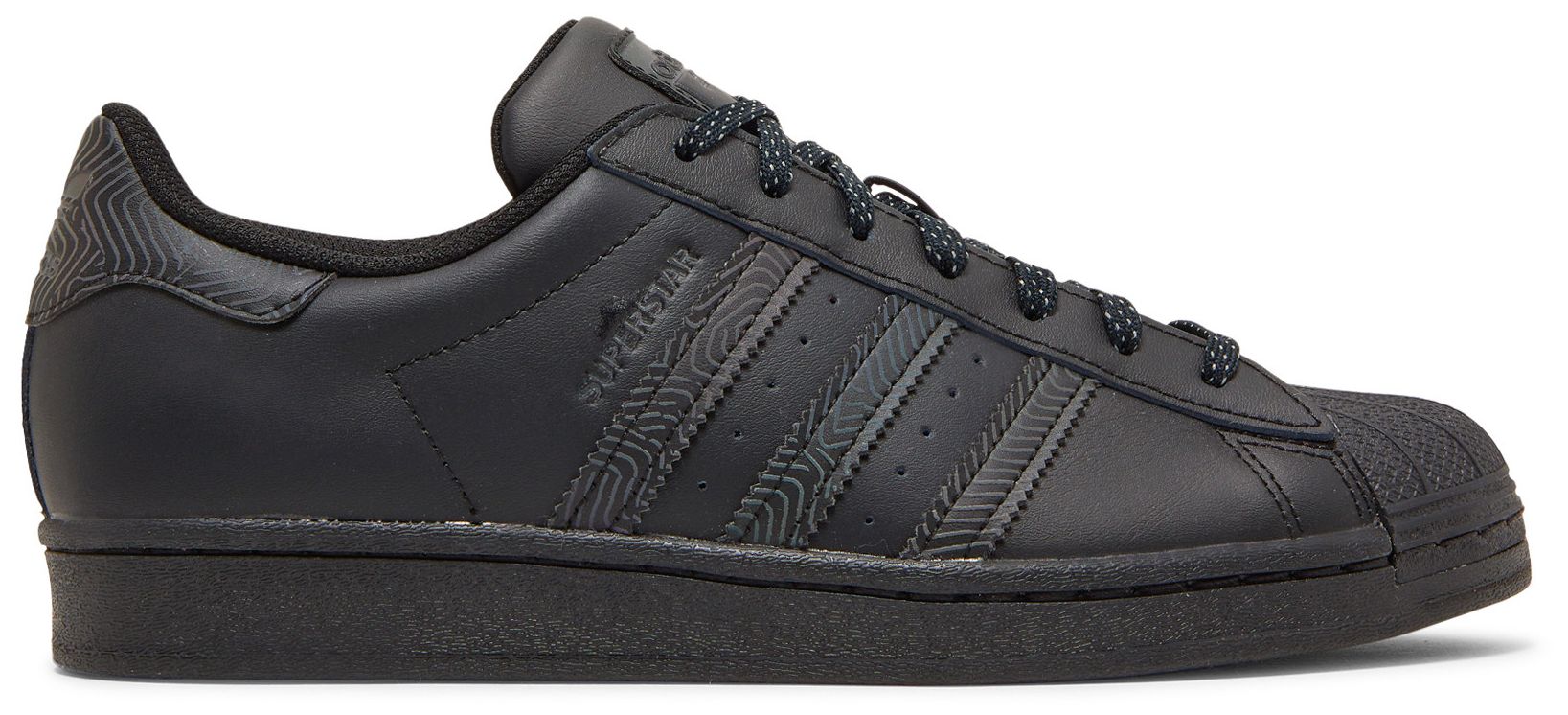 Buy Adidas Superstar 'Black Reflective' - H00200 | GOAT