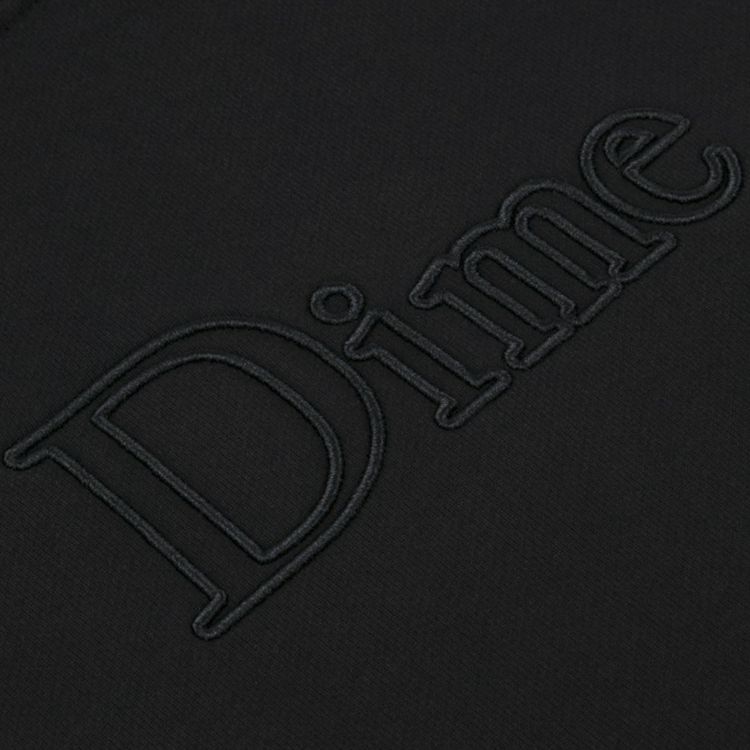 Buy Dime Classic Outline Crewneck 'Black' - DIMEF06BLK | GOAT
