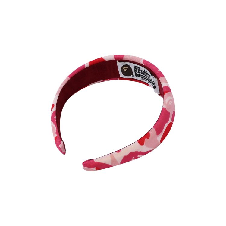 Buy BAPE ABC Camo Headband 'Pink' - 1H30 282 505 PINK | GOAT