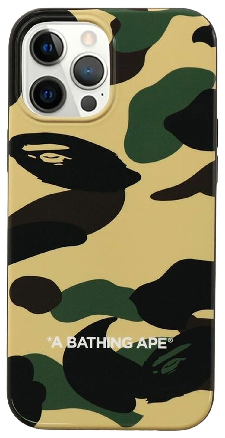 Buy BAPE 1st Camo iPhone 12 Pro Max Case 'Yellow' - 1H20 182 103 YELLOW ...