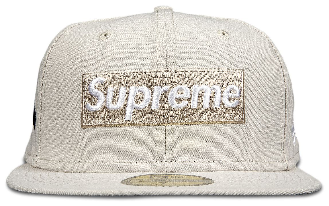 Buy Supreme x New York Yankees Box Logo New Era 'Tan' - FW21H35 TAN | GOAT
