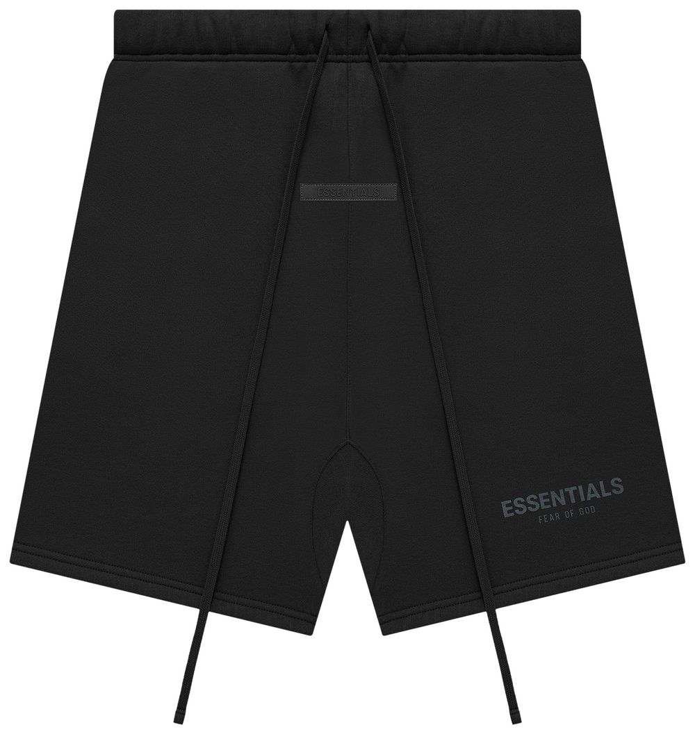 Buy Fear of God Essentials Sweat Short 'Black' - 160SU212040F | GOAT