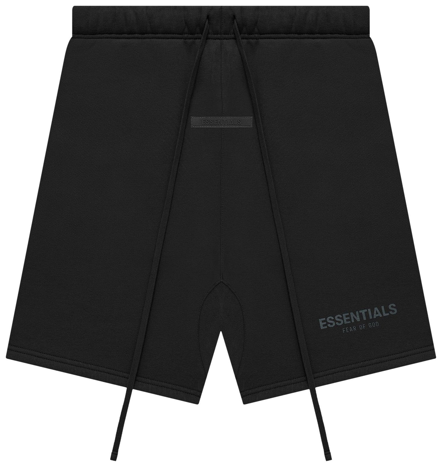 Buy Fear of God Essentials Sweat Short 'Black' - 160SU212040F | GOAT