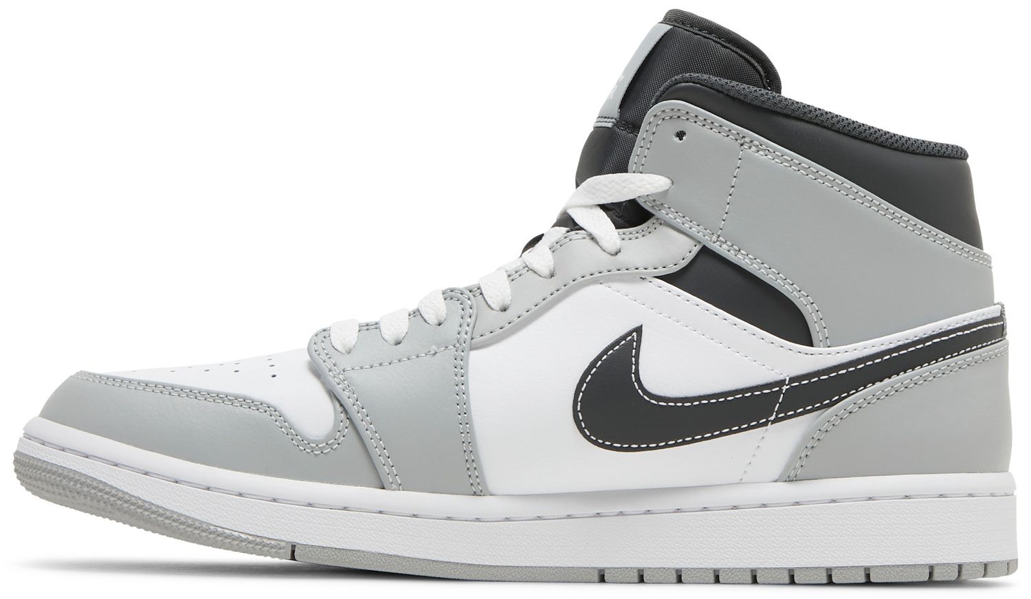 Buy Air Jordan 1 Mid 'Light Smoke Grey' - 554724 078 | GOAT